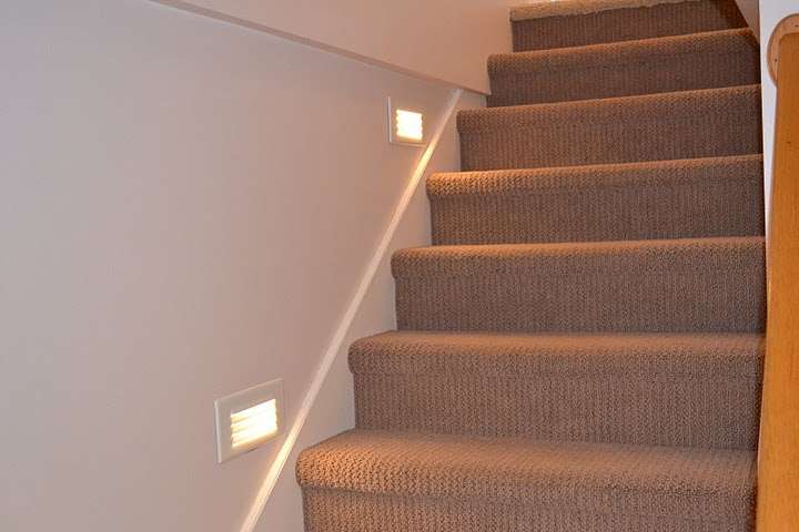 Recessed Stair Lighting - HomeAdditionPlus.com