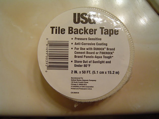 Applying Tile Backer Board Tape - HomeAdditionPlus.com