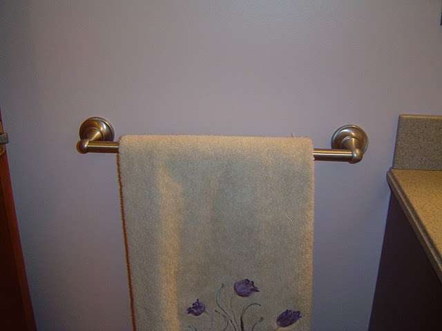How To Install A Towel Bar In A Bathroom HomeAdditionPlus how-to-install-a-towel-bar-in-a-bathroom-homeadditionplus
