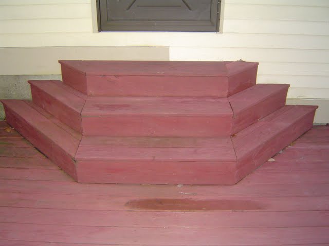 Building Custom Shaped Deck Stairs - Building Custom Deck Stairs ...
