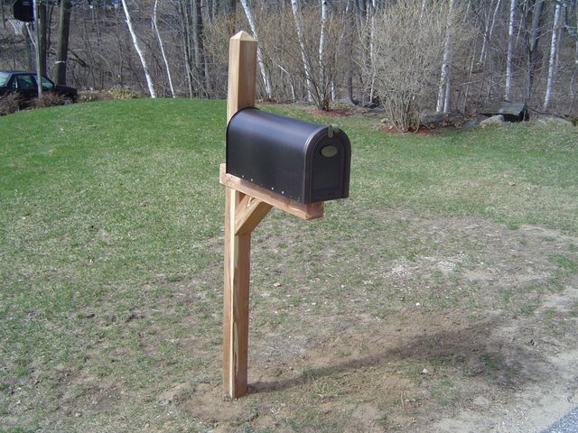 How to Install a Mailbox Post and Mailbox | How to Set a Mailbox Post ...