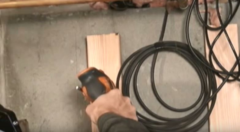 How To Install Furring Strips to Concrete Basement Walls - Installing ...